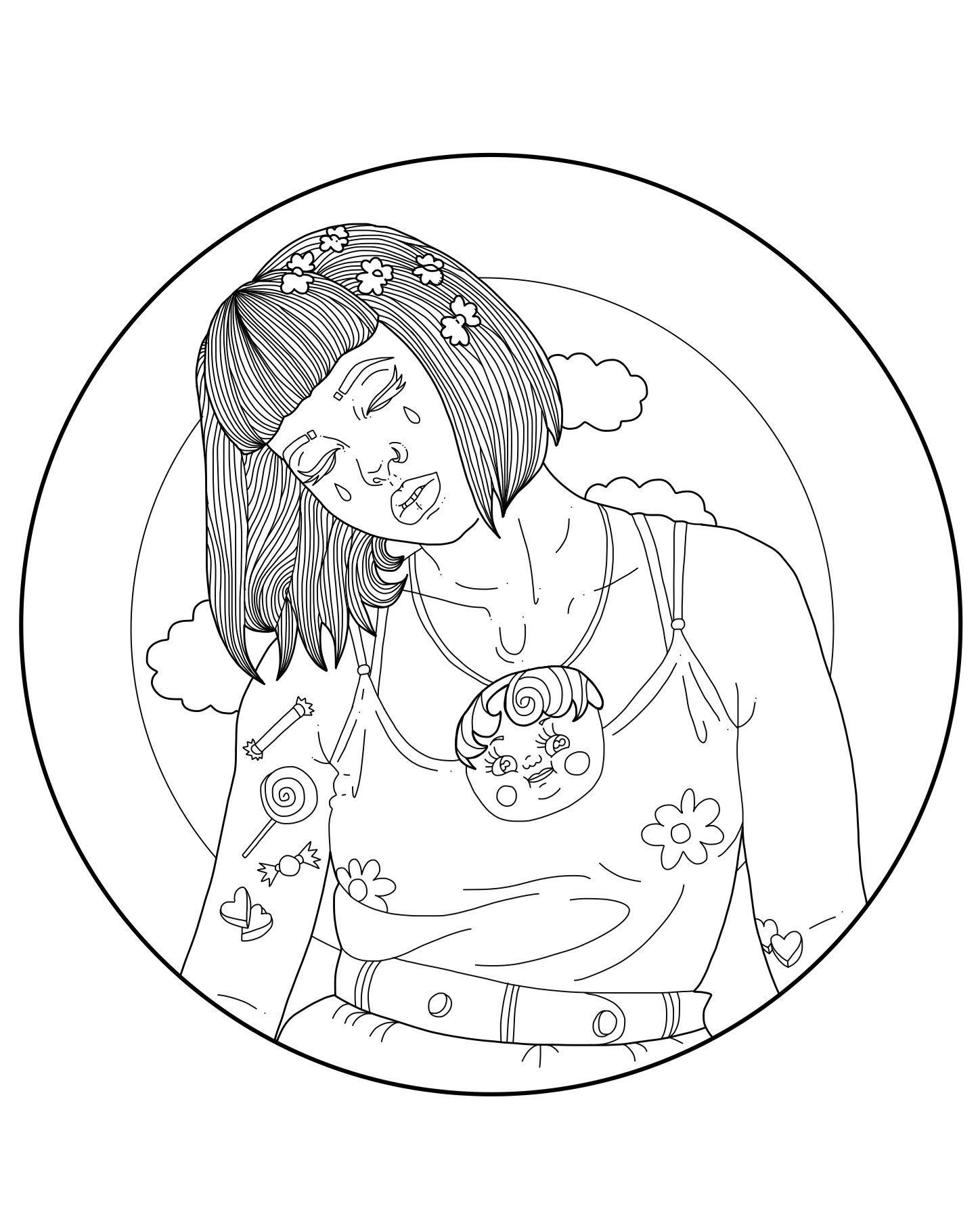 Printable Melanie Martinez Coloring Book Pages Printable Melanie Martinez Coloring Book Pages