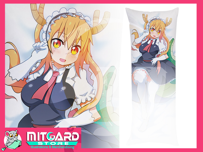 Tohru 2 Kobayashi Maid Dragon Body Pillow Dakimakura Case Mitgard On Storenvy