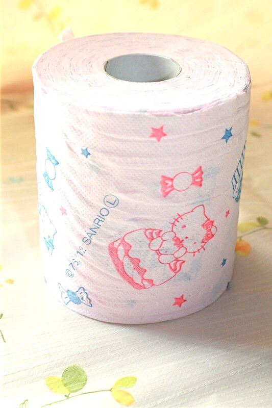 Hello Kitty Kiss Toilet Paper at Kerry Griffith blog