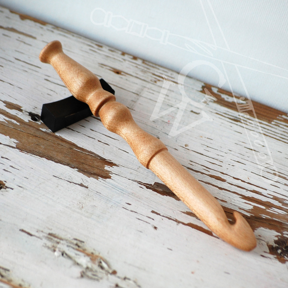 Hard Maple Q hook · GipsonWands · Online Store Powered by Storenvy