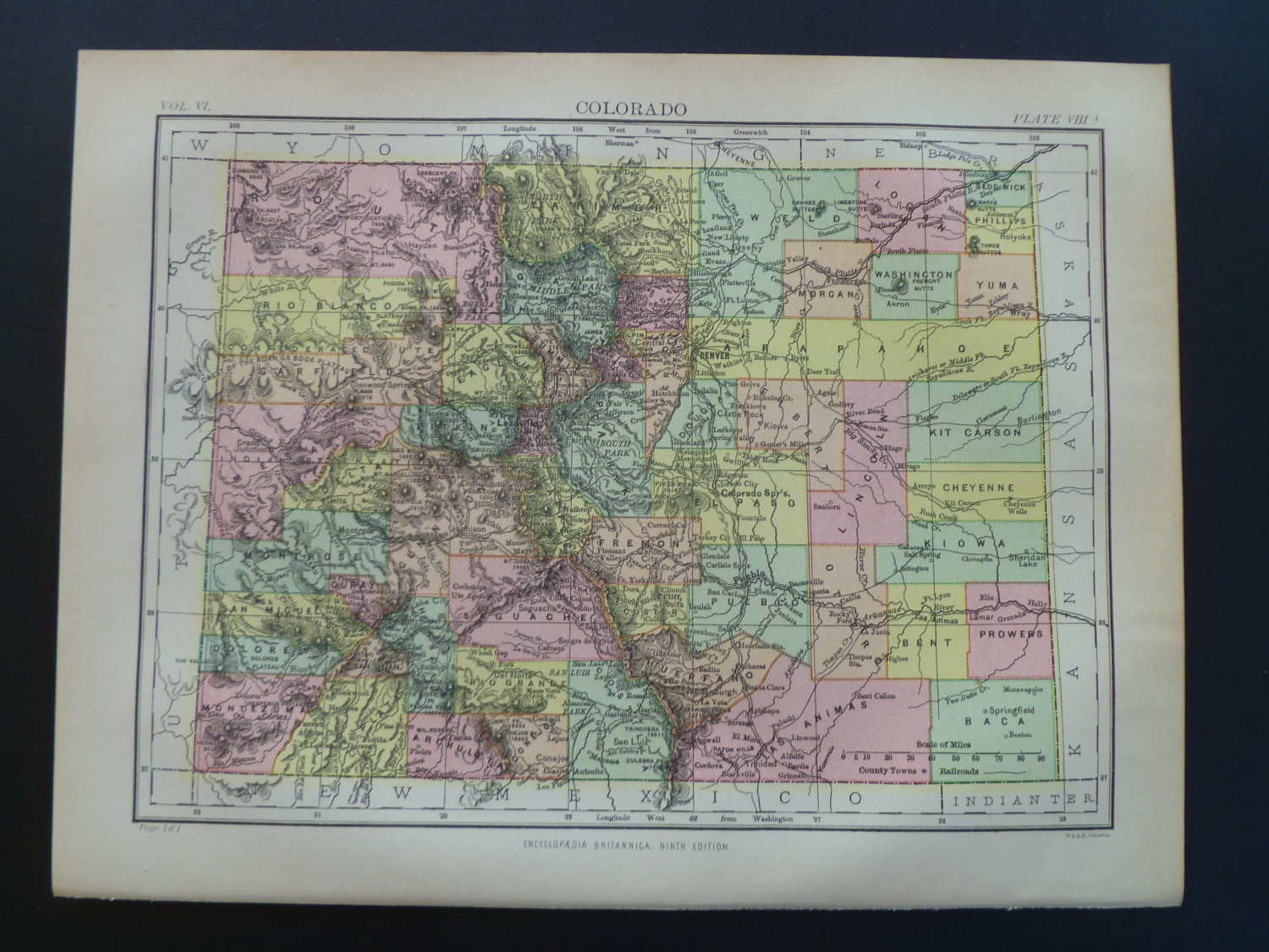 Centennial Colorado Map
