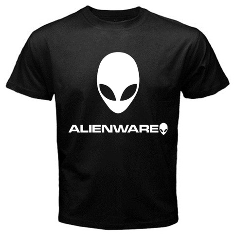 Alienware Alien Logo Symbol Laptop M11X M15X M17X Mascot Black T-Shirt ...