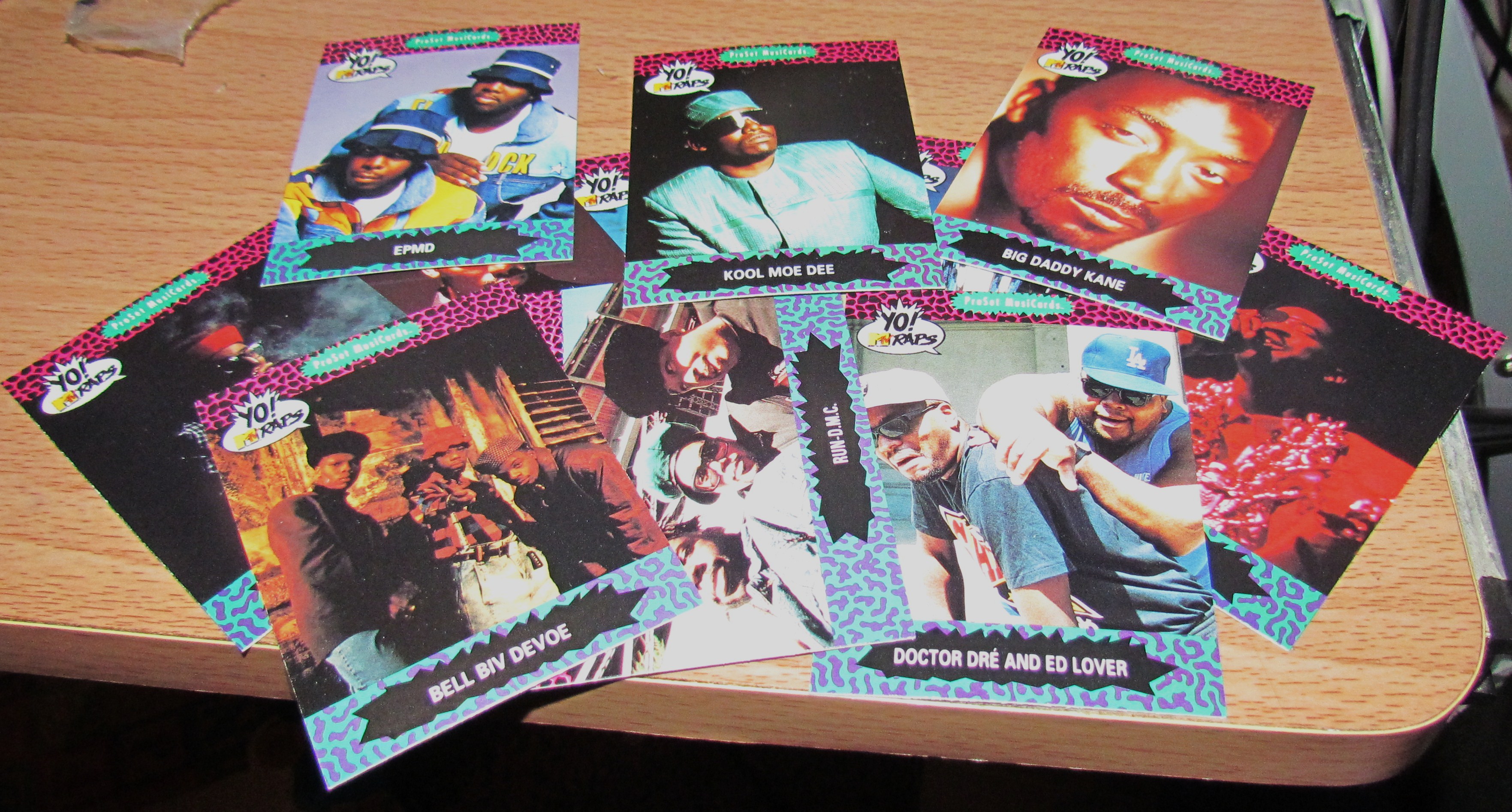 1991 YO! MTV RAPS Trading Card Box 36 pACKS Pro Set NEW SEALED Word! | eBay