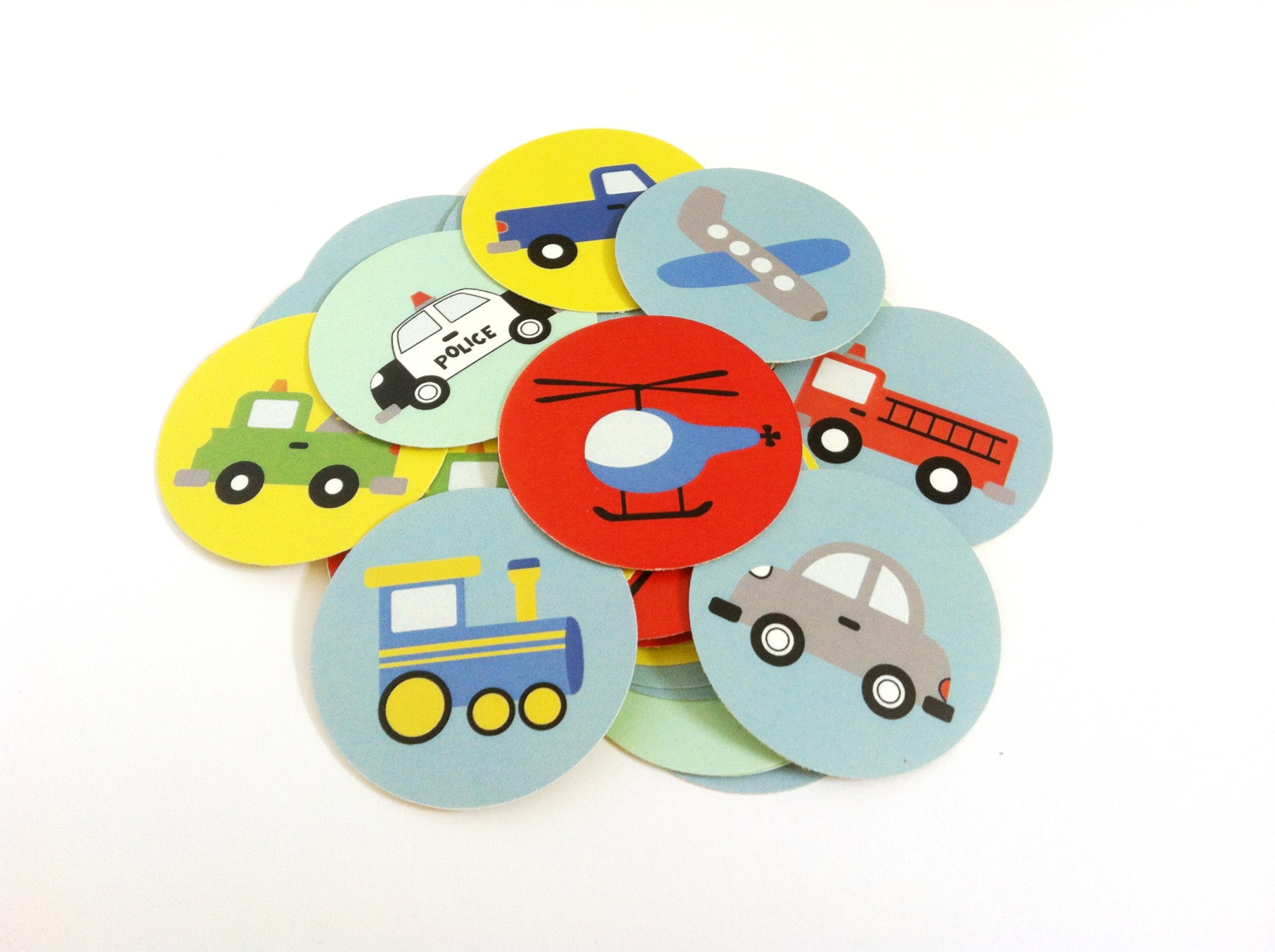 Transportation Stickers or Labels for Children on Storenvy