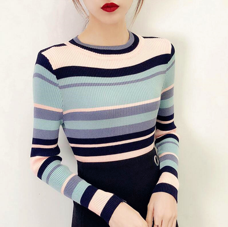Pastel Stripe Knitted Top on Storenvy