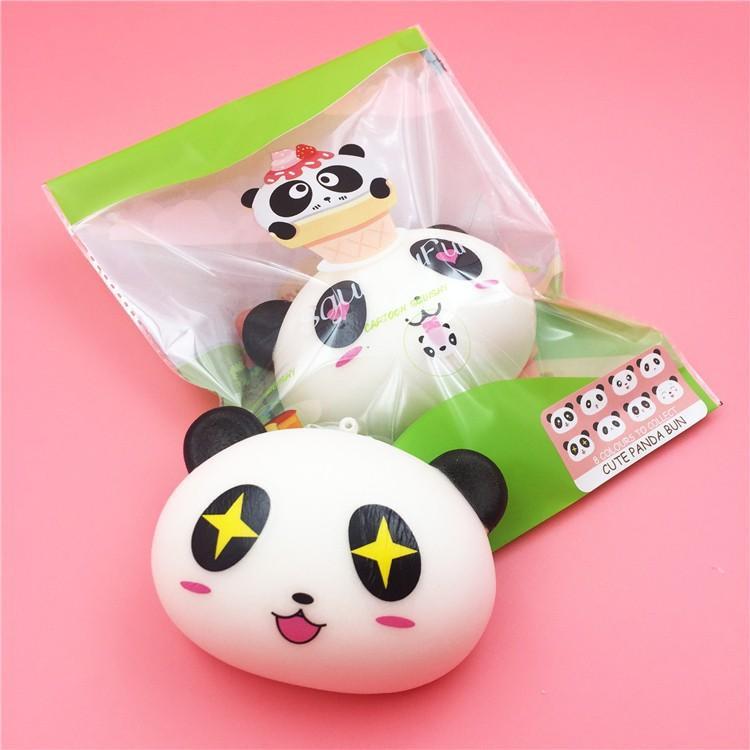Panda Head Bun Squishyfun Squishies · Kawaii Squishy Shop · Online ...